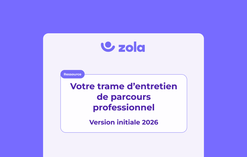 Trame de l'entretien de parcours professionnel (version initiale 2026)